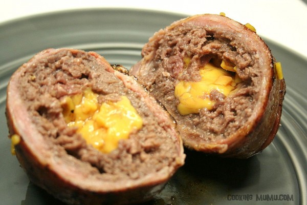Cooking Mumu – Boulette hamburger au lard et fourrée au cheddar