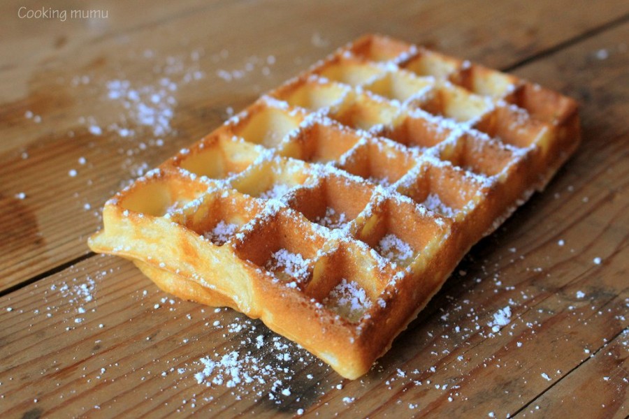 Gaufres crousti-moelleuses, comme à la fête foraine. | Cooking Mumu
