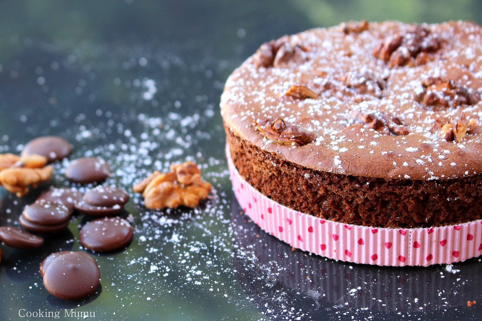 Cooking Mumu – Gâteau au chocolat et aux noix