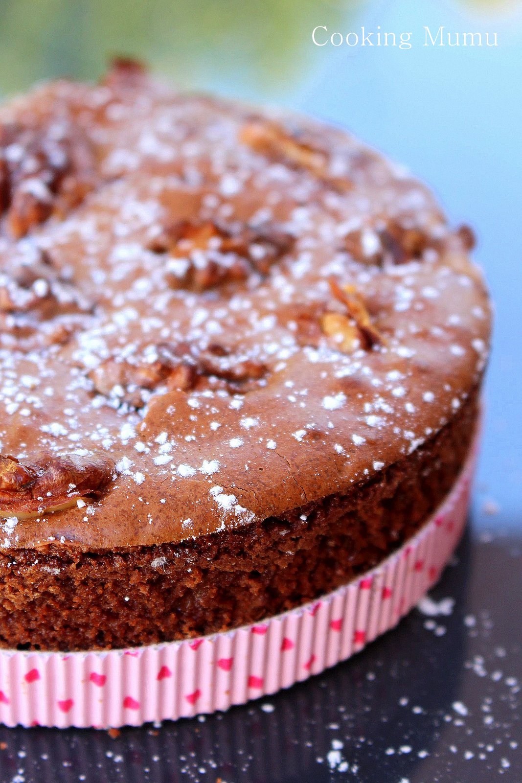 Cooking Mumu – Gâteau au chocolat et aux noix