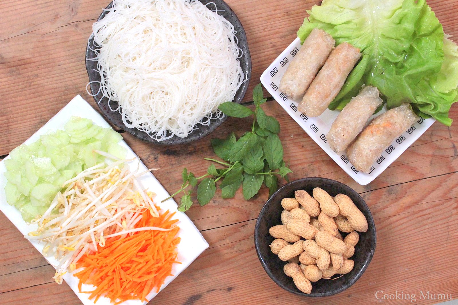 Cooking Mumu – Bo bun nem